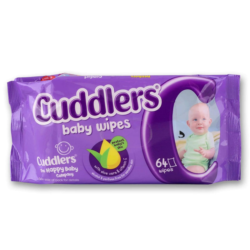 Cuddlers wipes box of 16 packs - A mother's World
