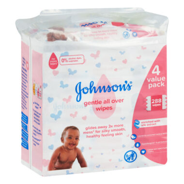 Johnson baby wipes 4 value Pack - A mother's World